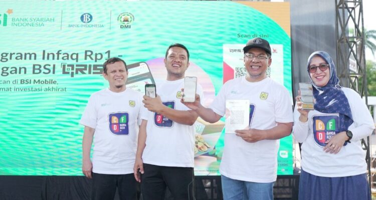 BSI Aceh, DMI dan BI Luncurkan Program Infaq Rp 1 Via QRIS BSI ... BSI Aceh, DMI dan BI Luncurkan Program Infaq Rp 1 Via QRIS BSI ...
